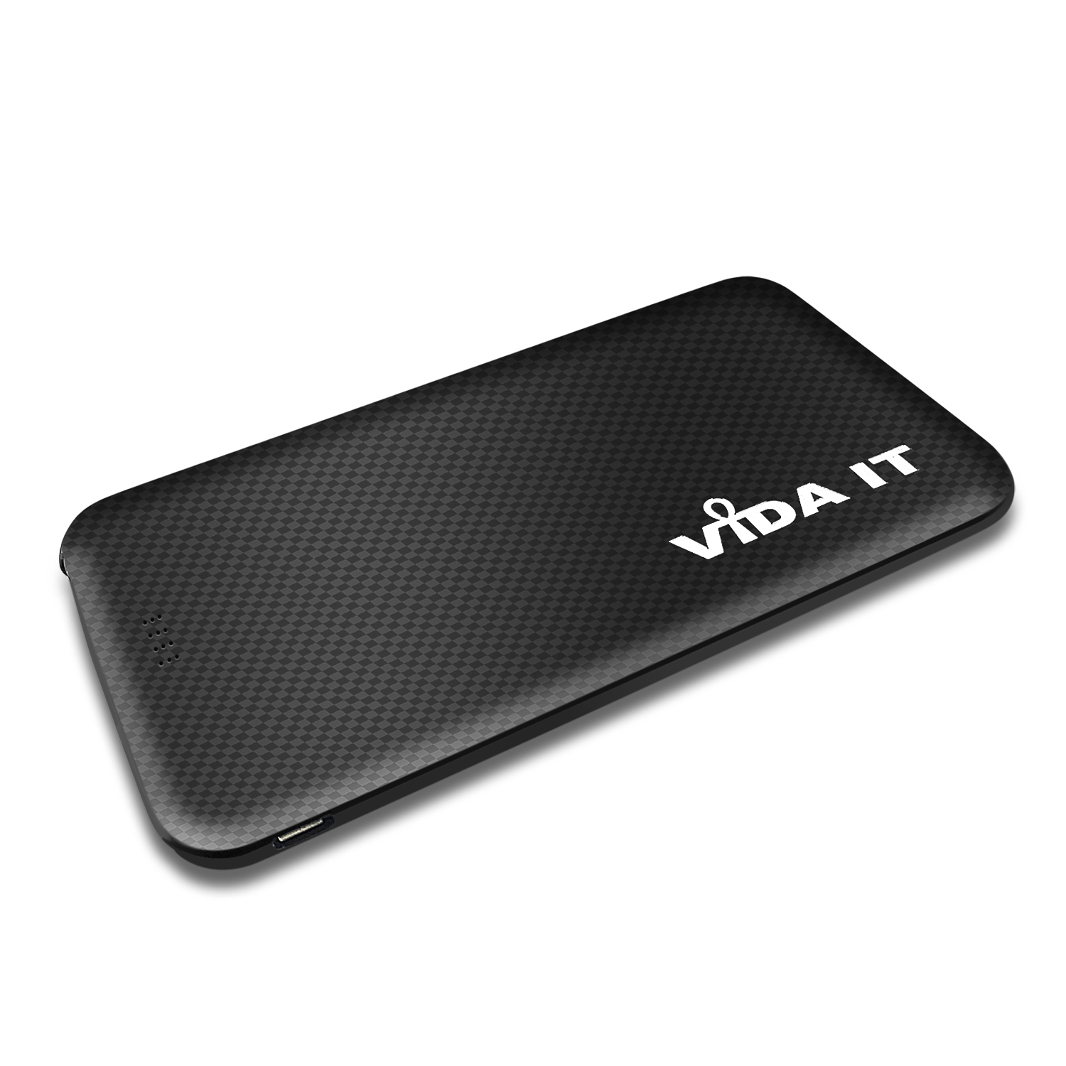 Slim Pocket Size Power Bank 5000mAh Portable Mobile Charger iPhone/USB ...